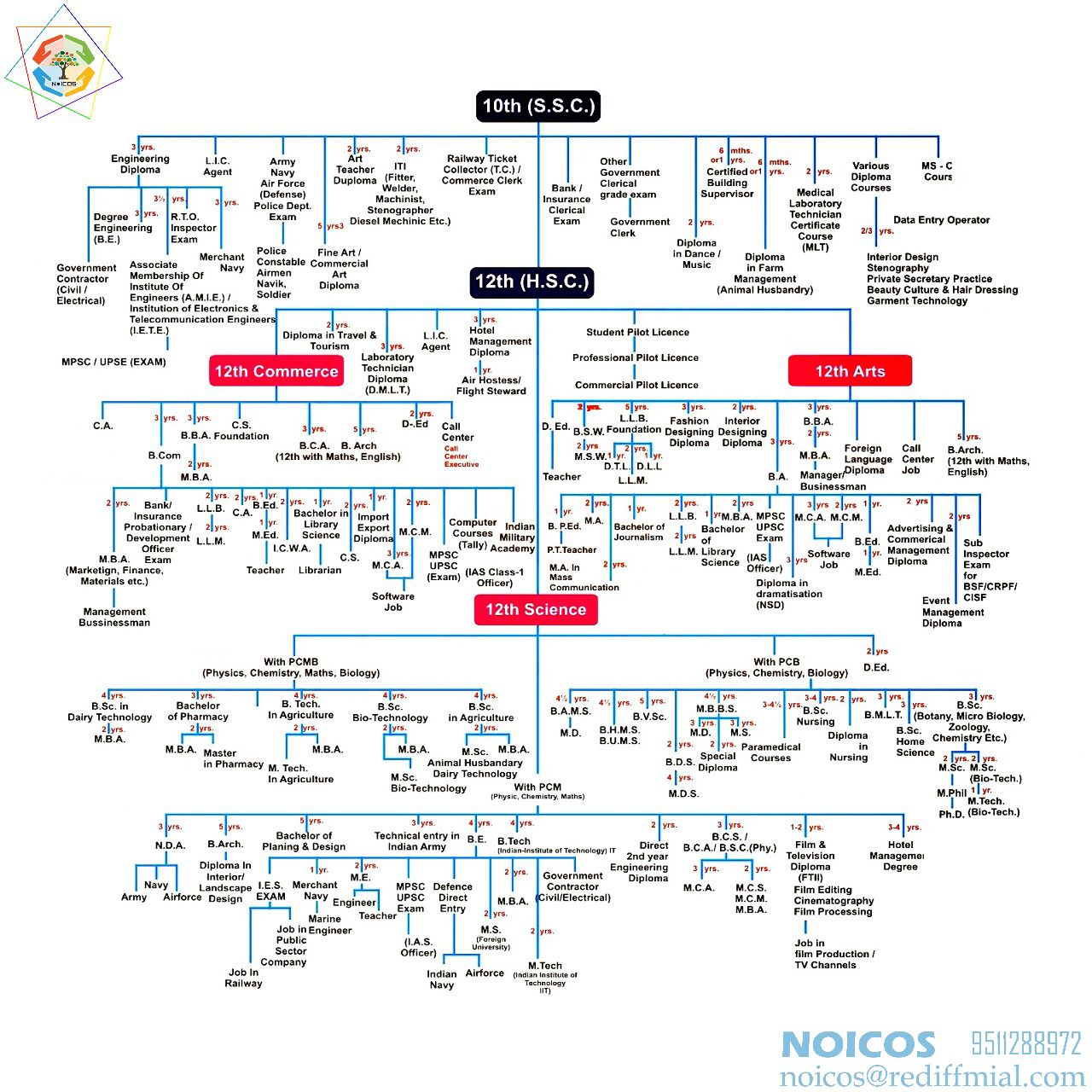 Career Chart - Digital Pedia